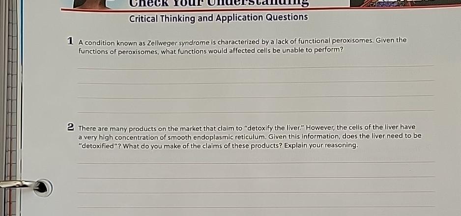 Solved Critical Thinking and Application Questions1 ﻿A | Chegg.com