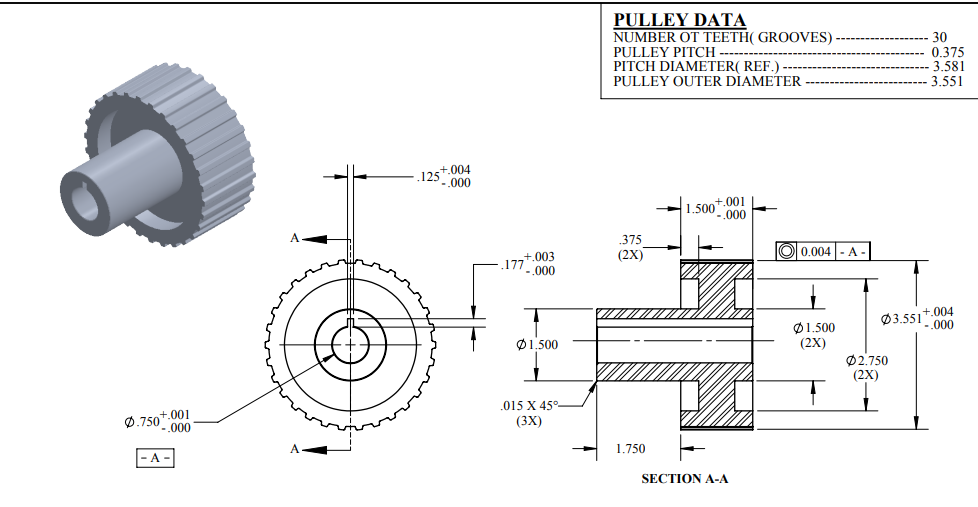 Solved create drawing on solidworks with drawing sheet. | Chegg.com