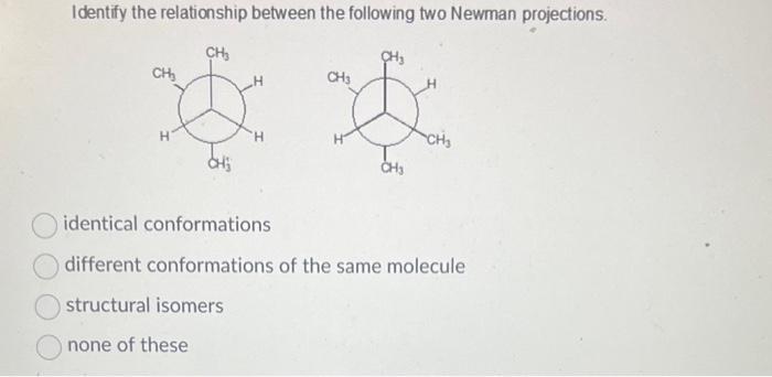 Solved Identify the relationship between the following two | Chegg.com