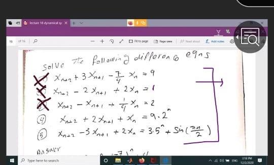Solved 10 X 13 ORTODO Page solve 4 XX The following differon | Chegg.com