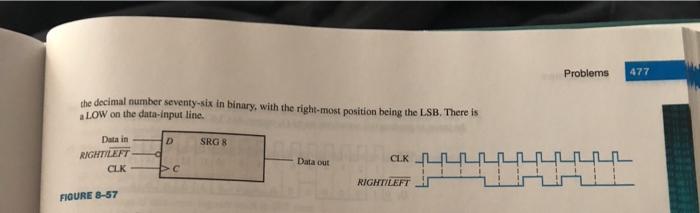 Solved Section 8-3 Bidirectional Shift Registers 21. For the | Chegg.com