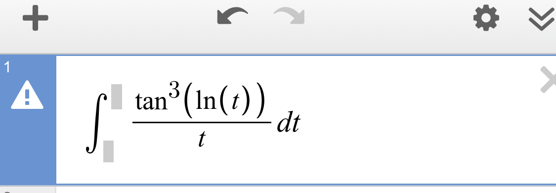 Solved ∫﻿﻿tan3(ln(t))tdtEvaluate the integral | Chegg.com