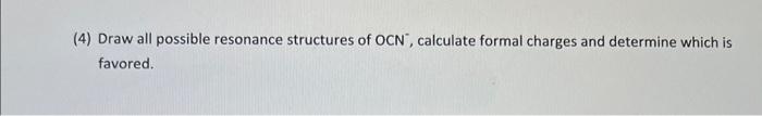 Solved (1) Draw a Lewis electron-dot structure for (a) CS2; | Chegg.com