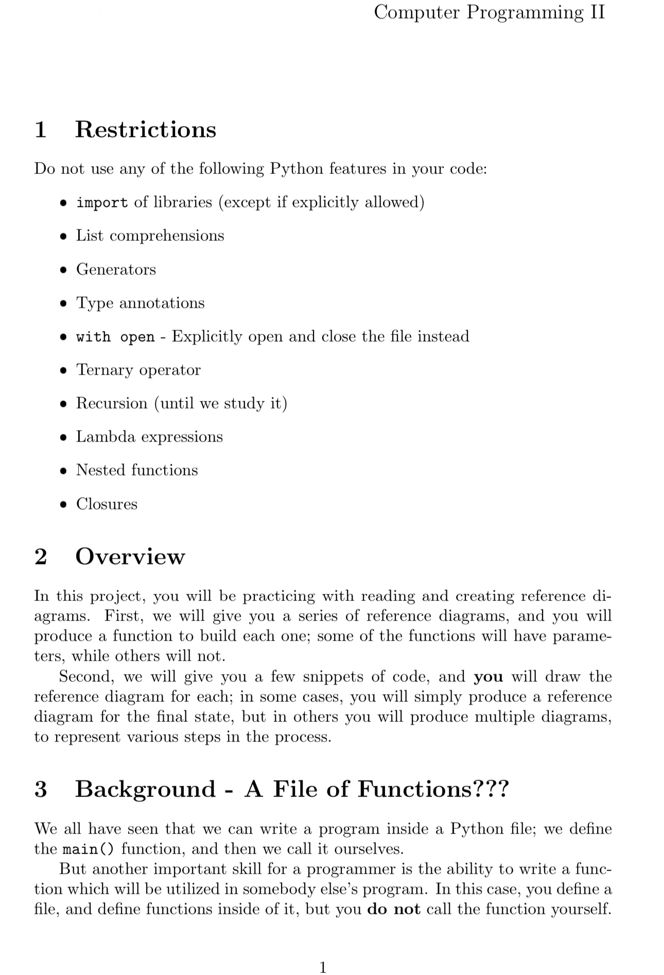 Solved In shapes .py write a series of functions, each of | Chegg.com