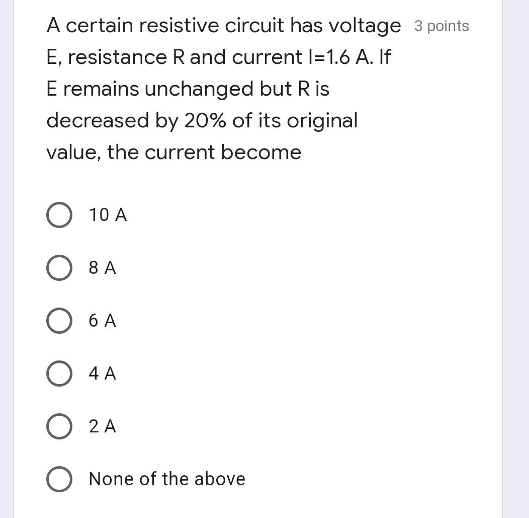 Solved 3 points For the following circuits, rank the | Chegg.com