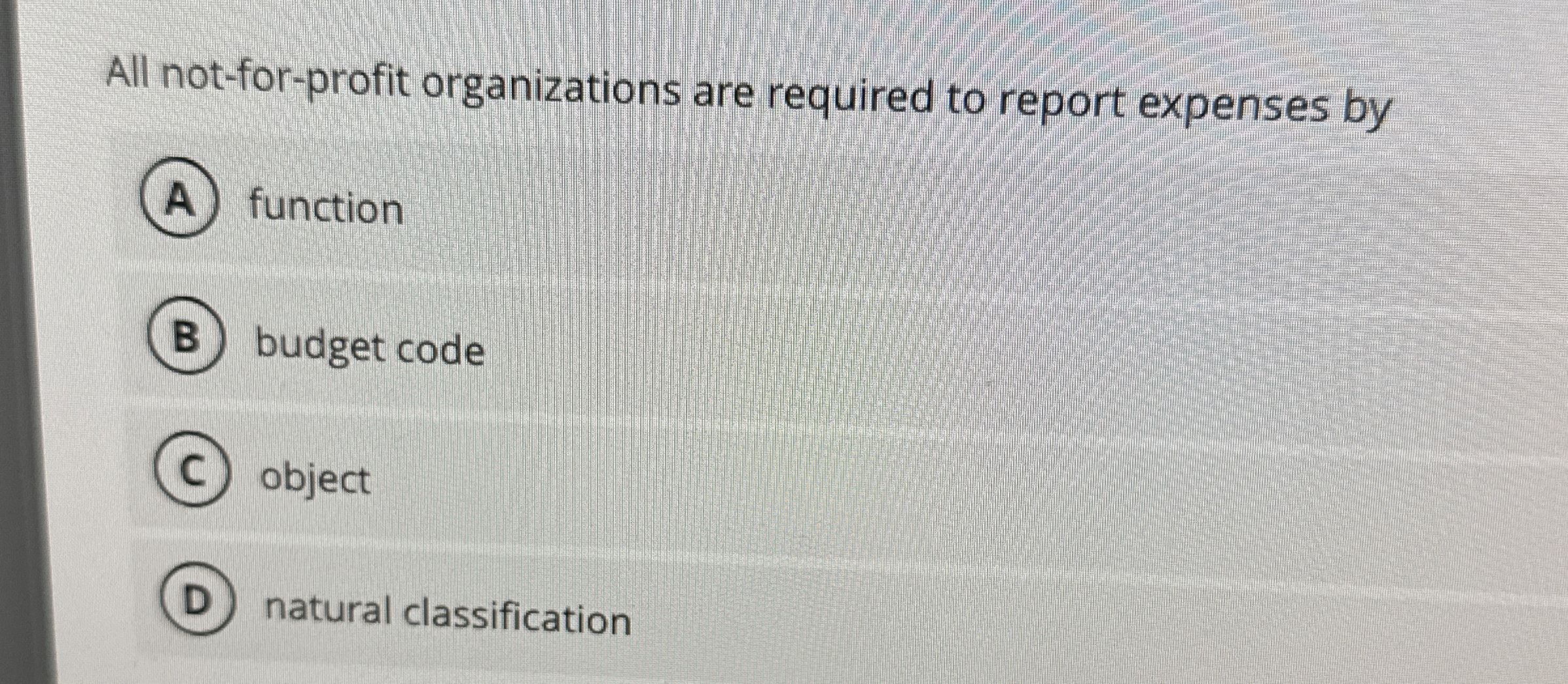 Solved All not-for-profit organizations are required to | Chegg.com