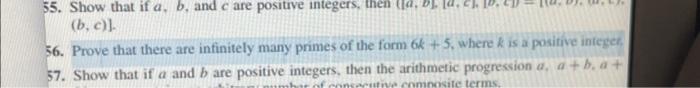 Solved 5. Show that if a,b, and c are positive integers, | Chegg.com