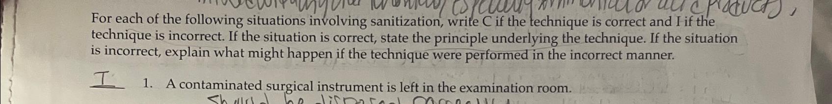 Solved For each of the following situations involving | Chegg.com