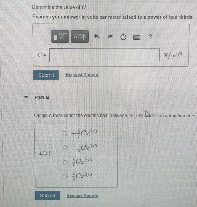 Solved A vacuum tube diode consists of concentric | Chegg.com