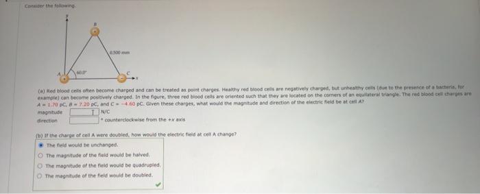 Solved OUR TEACHER CTICE ANOTHER A charge - 2.6C placed at | Chegg.com