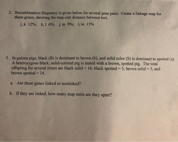 Solved Can you explain how to formulate map units in these | Chegg.com