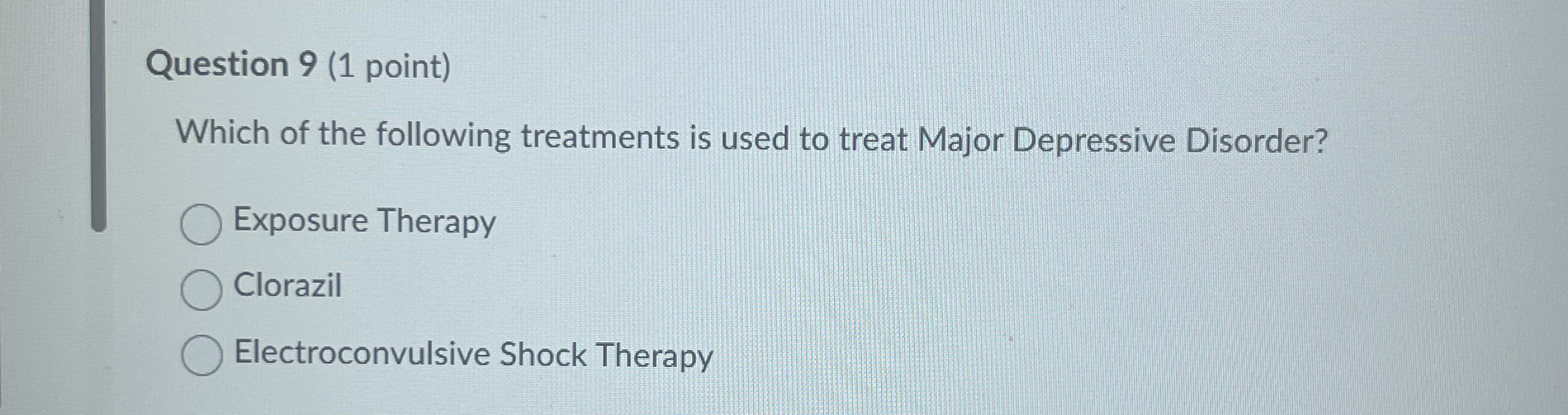 Solved Question 9 (1 ﻿point)Which of the following | Chegg.com