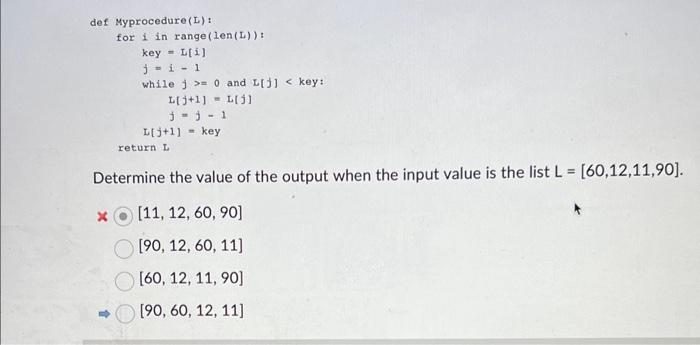 Solved Determine the value of the output when the input | Chegg.com