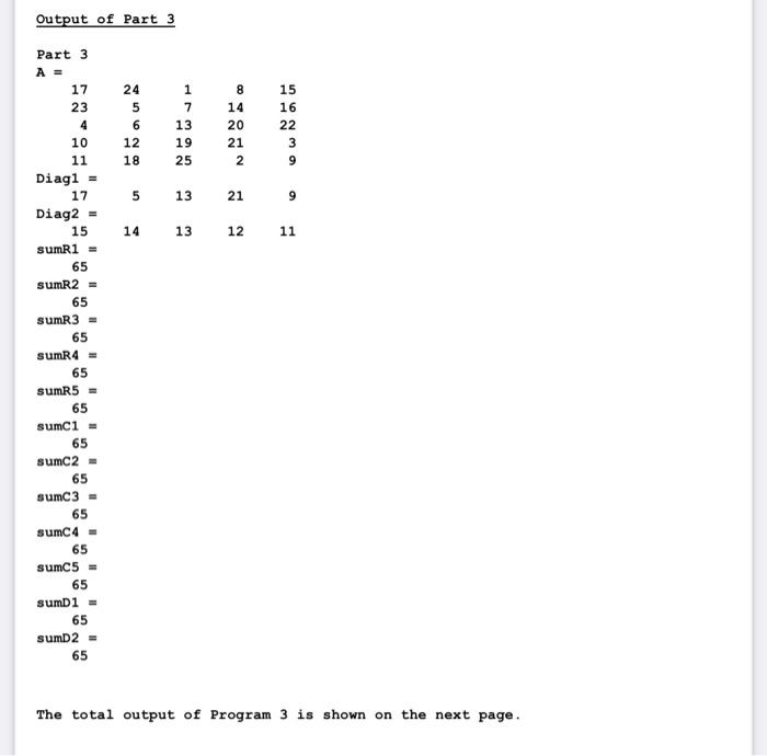 Solved The magic square is an arrangement of numbers in a | Chegg.com