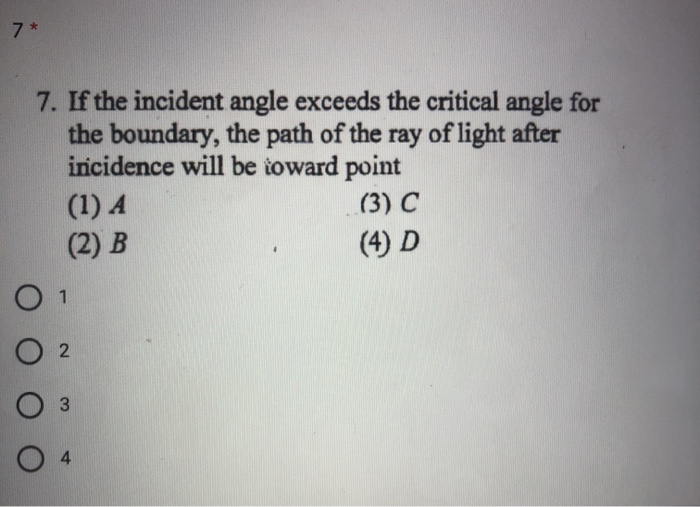 Solved 2 * 1 point Base your answers to questions 2 through | Chegg.com