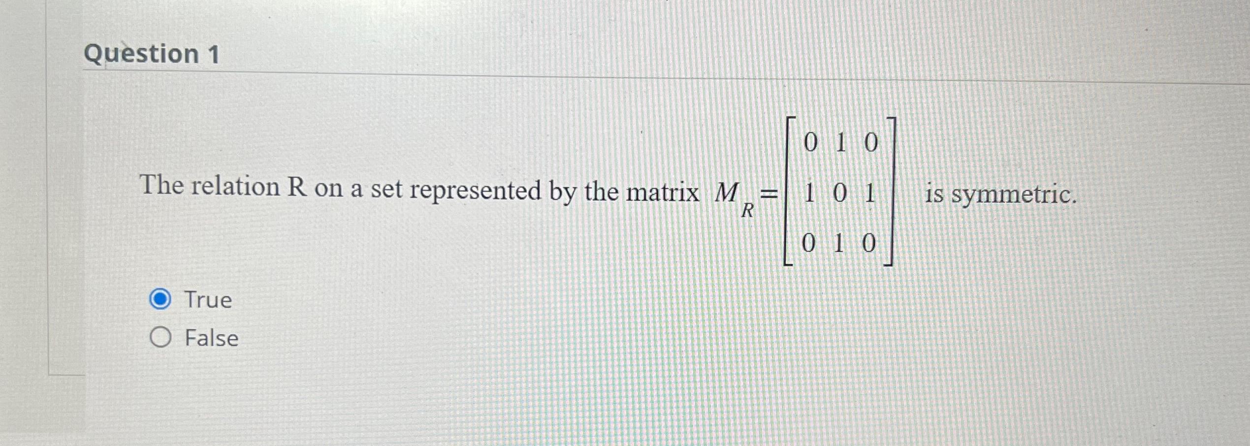 Solved Is the answer true? | Chegg.com