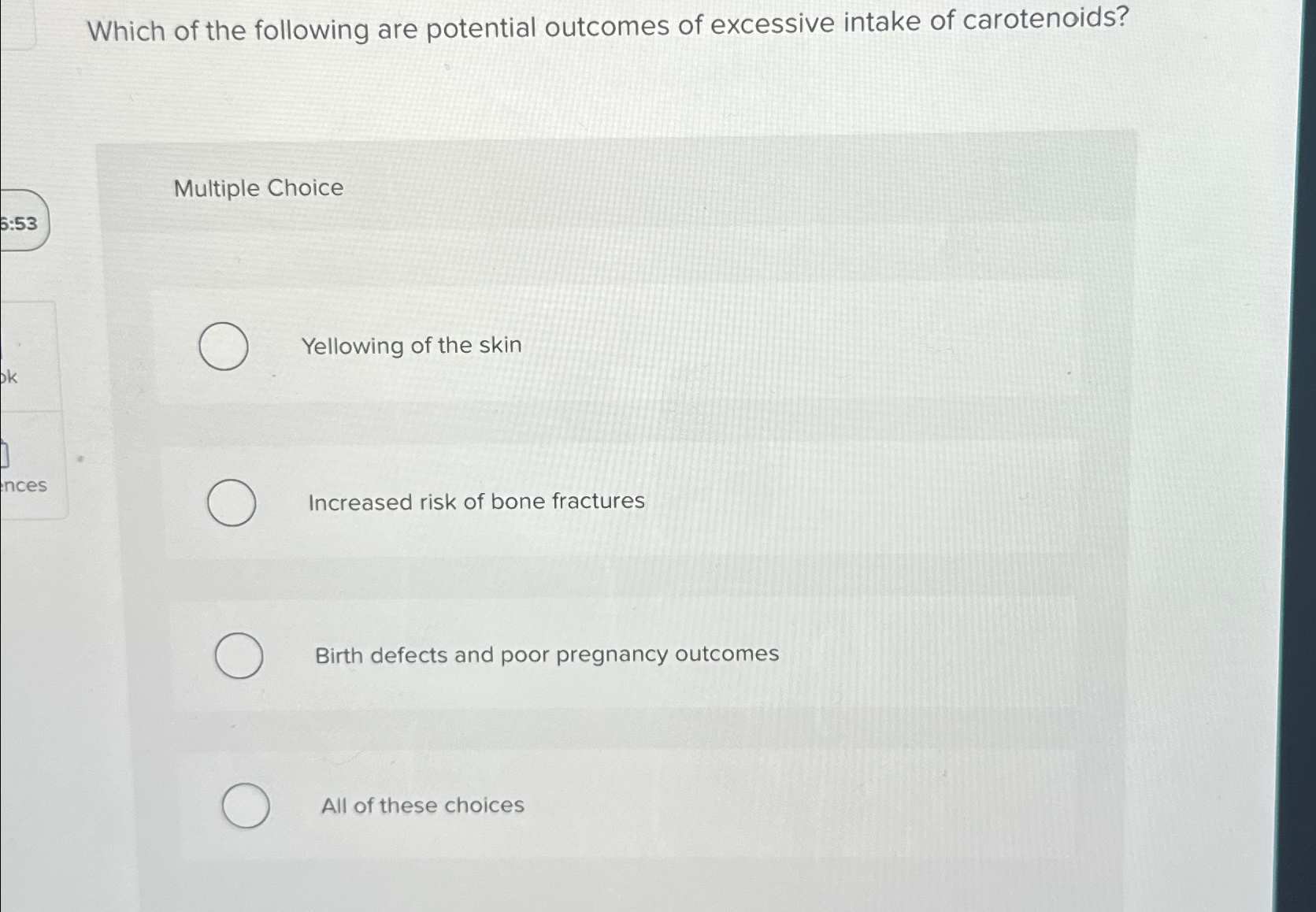 Solved Which of the following are potential outcomes of | Chegg.com