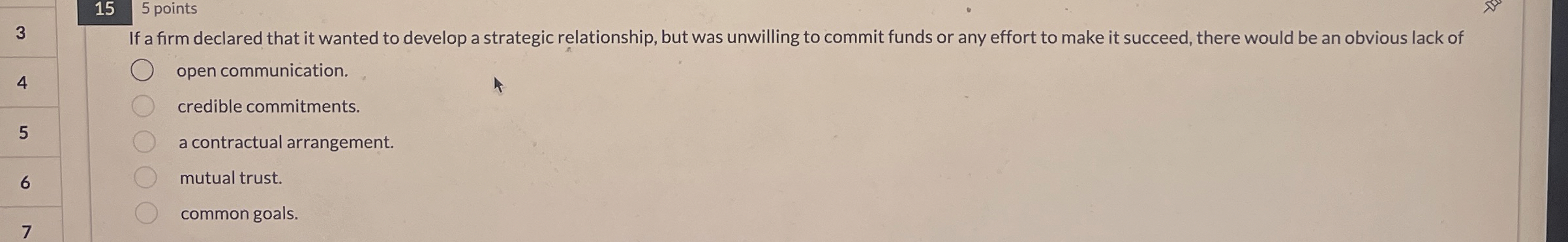 Solved 155 ﻿pointsIf a firm declared that it wanted to | Chegg.com