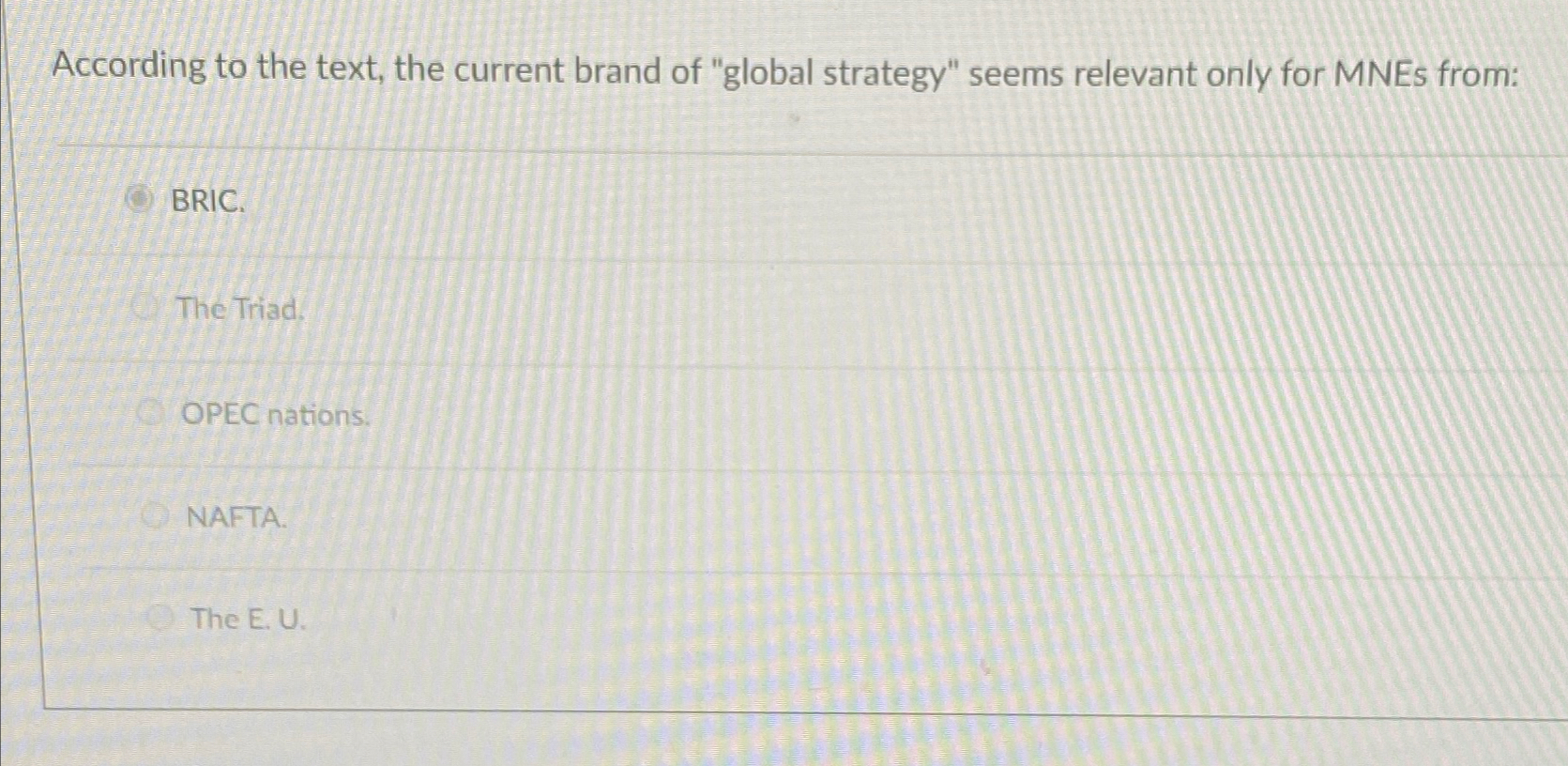 Solved According to the text, the current brand of "global | Chegg.com