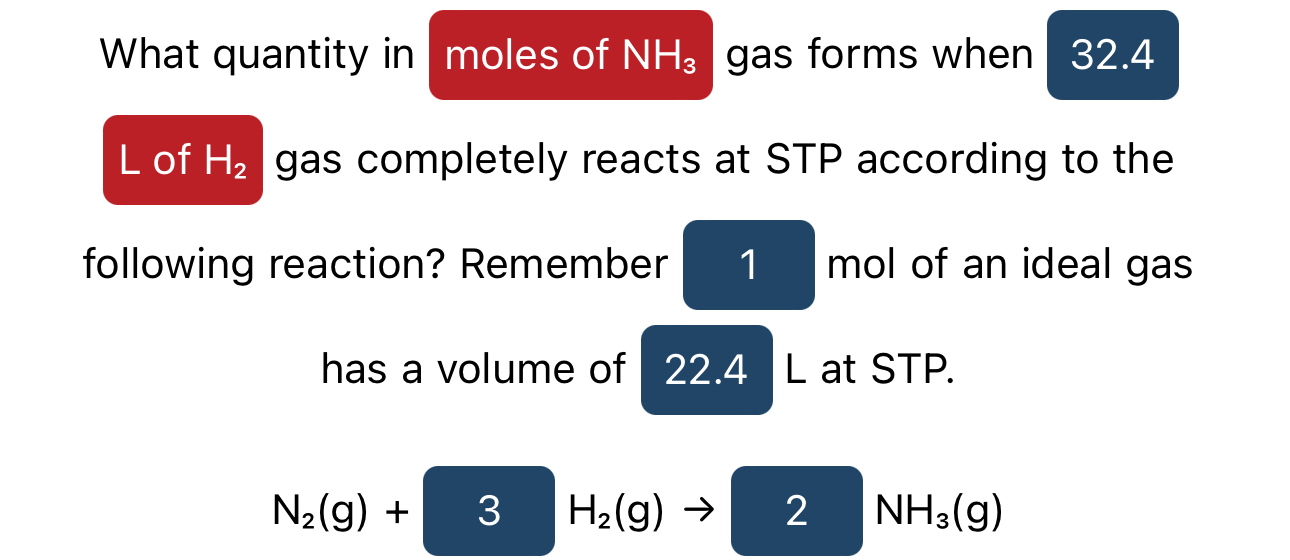 Solved What quantity in gas forms whengas completely reacts | Chegg.com