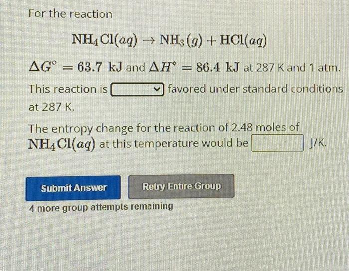 Solved For the reaction \\[ \\begin{array}{l} | Chegg.com