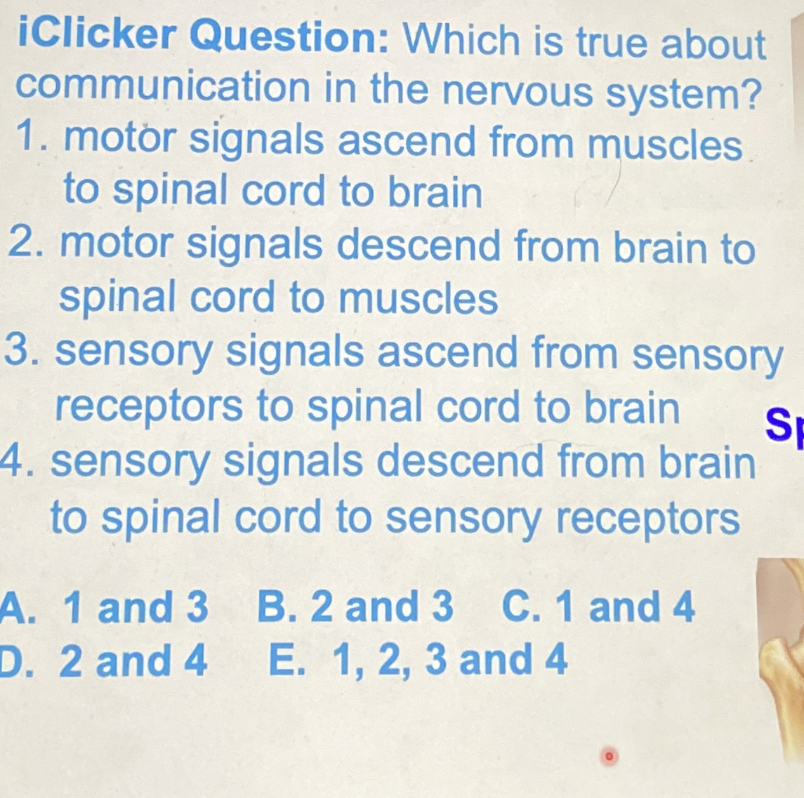Solved iClicker Question: Which is true about communication | Chegg.com