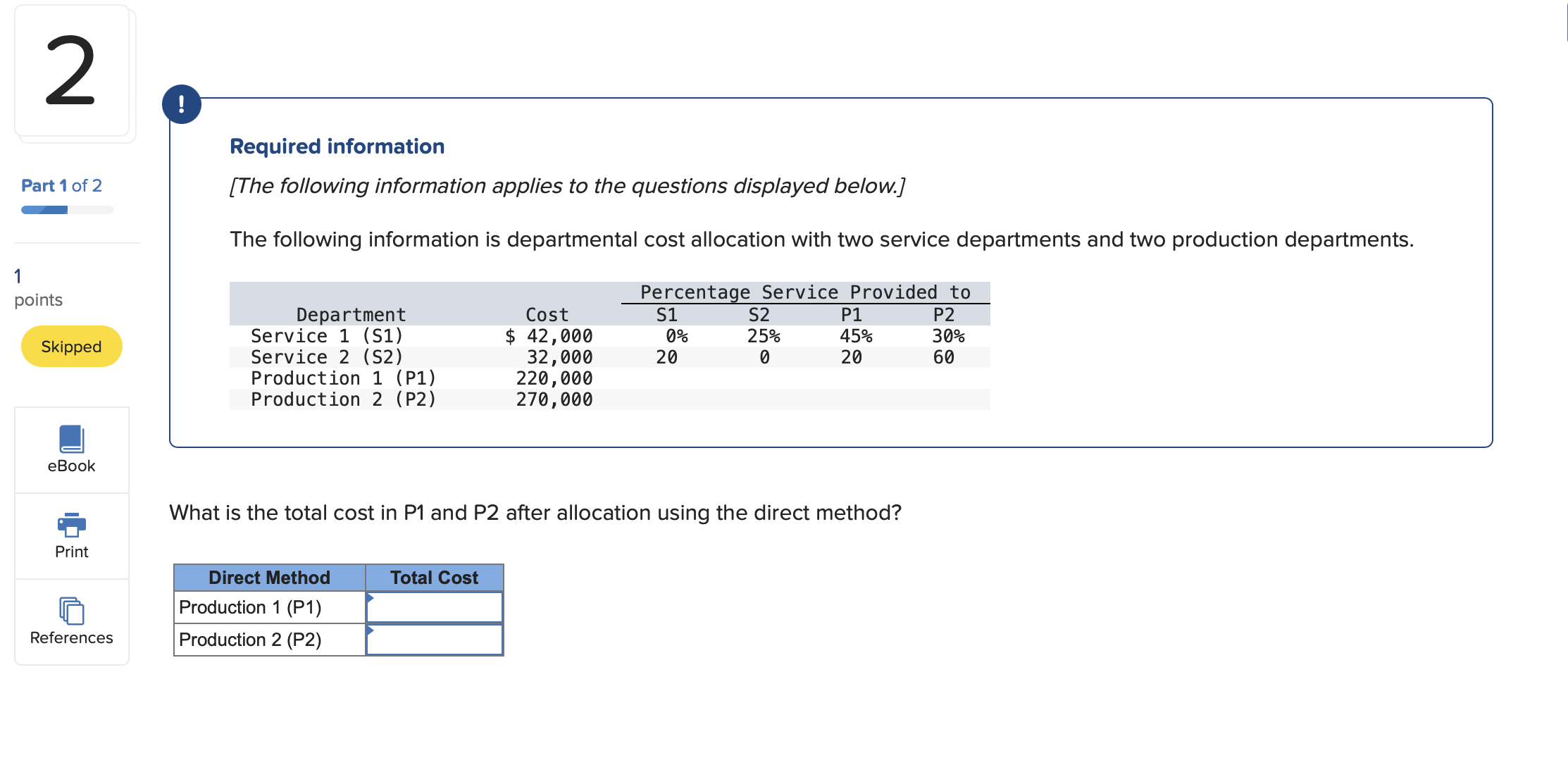 Solved Required information[The following information | Chegg.com