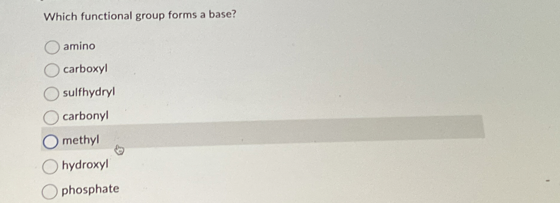 Solved Which functional group forms a | Chegg.com