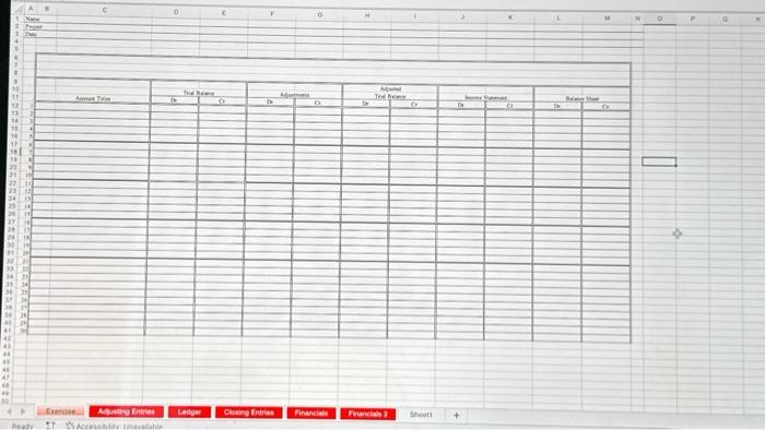 Solved Using the excel spreadsheet also attached to this | Chegg.com