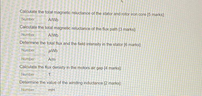 Solved The figure below shows a simplified stator and rotor | Chegg.com
