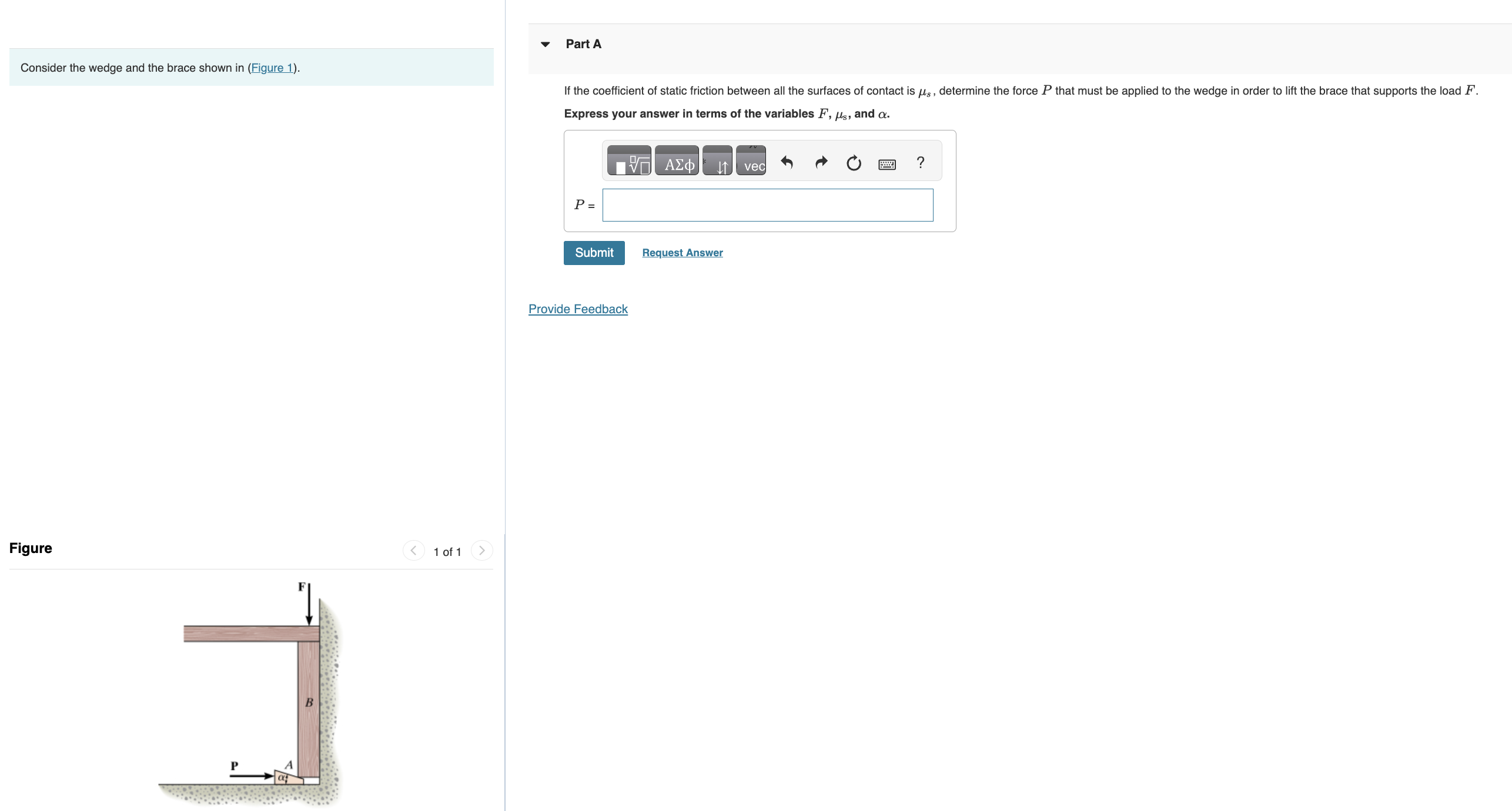 Solved If the coefficient of static friction between all the | Chegg.com