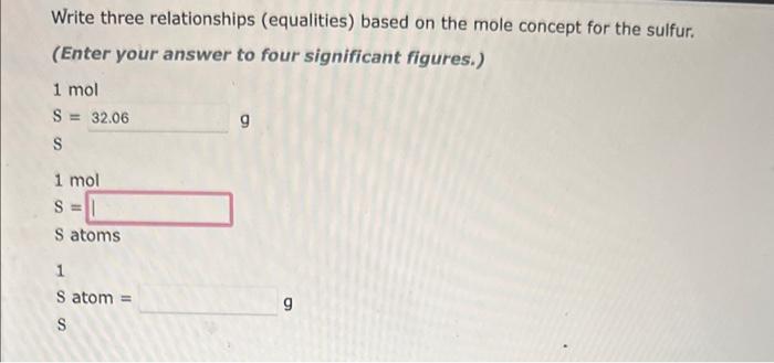 Solved Write three relationships (equalities) based on the | Chegg.com