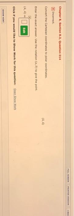 Solved PULL SCREEN PRINTER VERSION AC Chapter 3, Section | Chegg.com