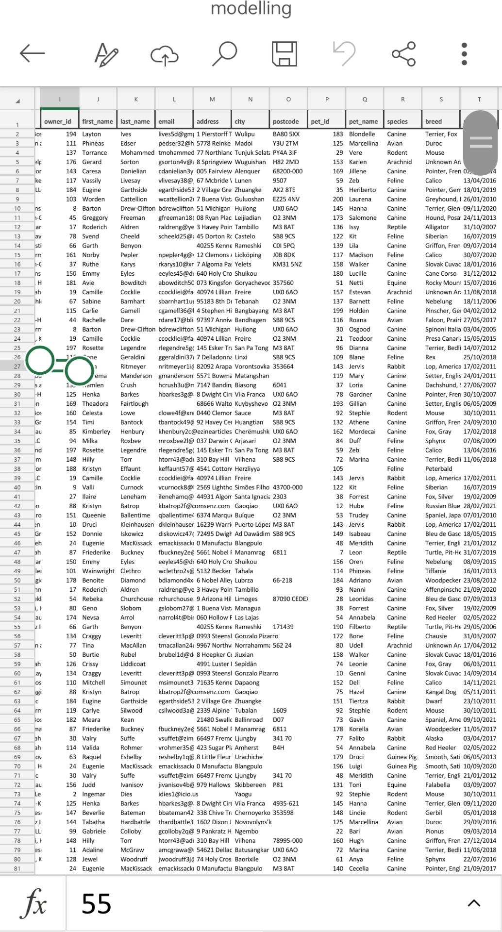 Objective The Attached Excel File “modelling Xlsx”