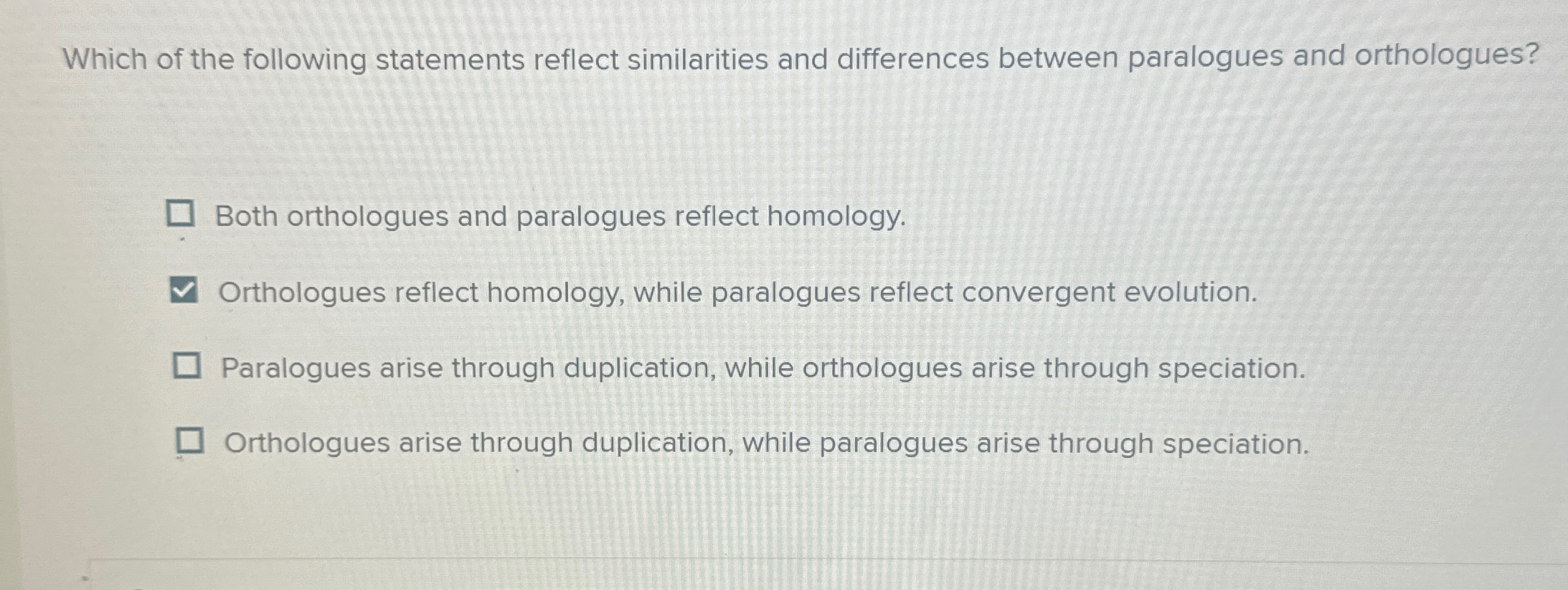 Solved Which of the following statements reflect | Chegg.com