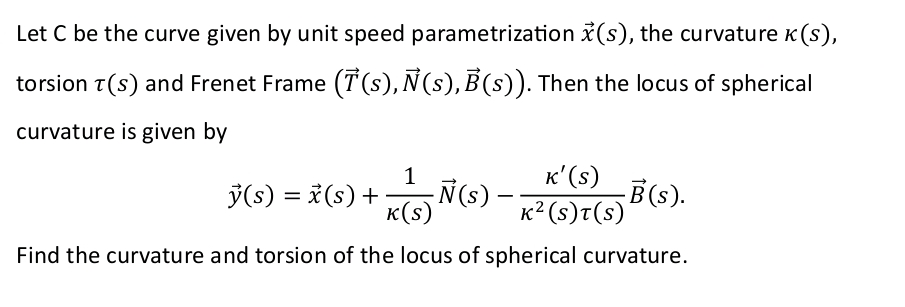 Solved Let C be the curve given by unit speed | Chegg.com