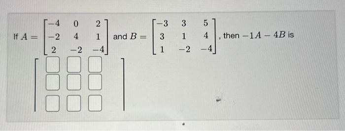 Solved On the augmented matrix A below, perform all three | Chegg.com
