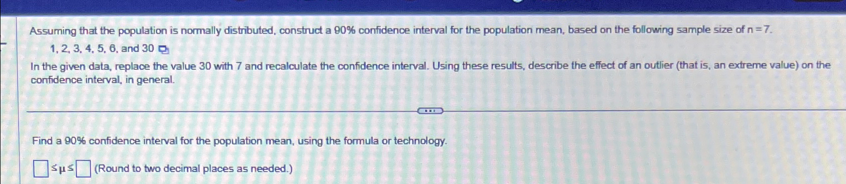 Solved Assuming that the population is normally distributed, | Chegg.com