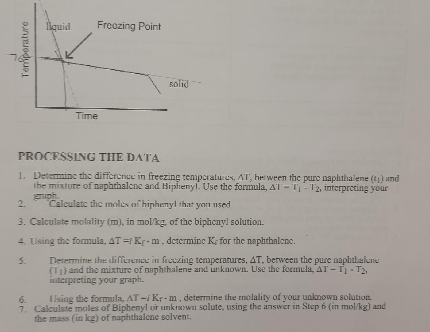 Solved hello, I am doing a lab and need help finding Kf | Chegg.com