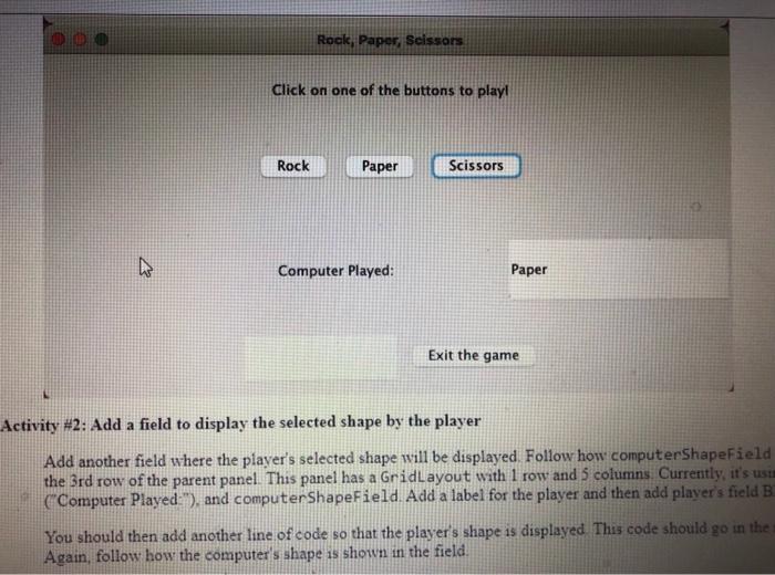 Simple Flags (GUI and Arrays) STUDENT'S NOTE TO | Chegg.com