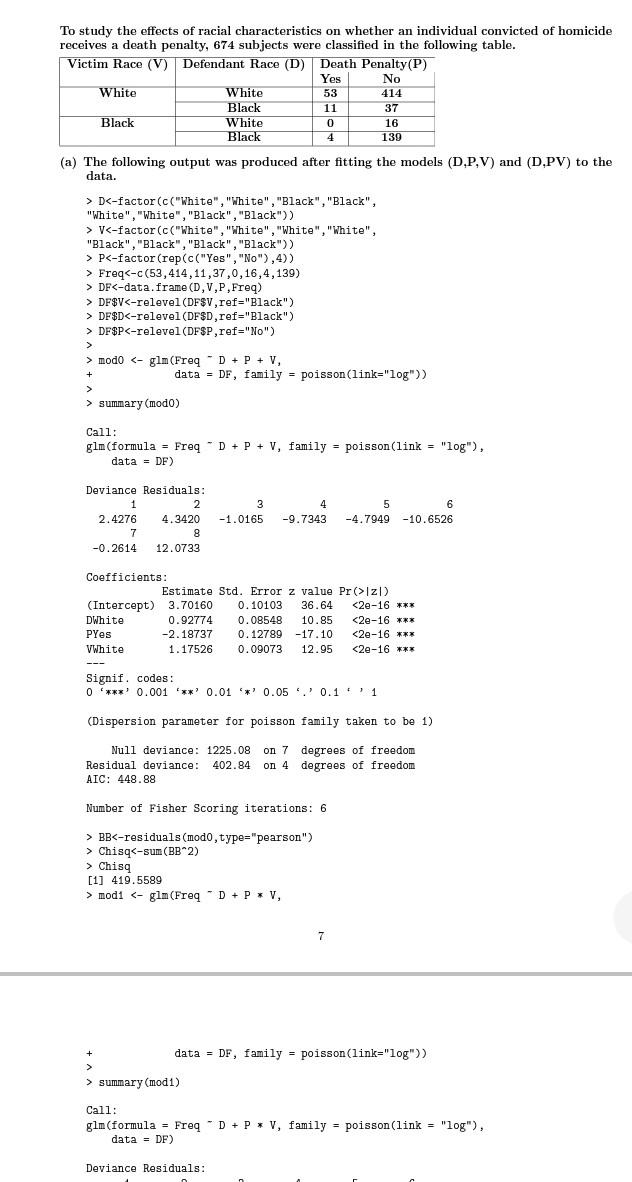 To study the effects of racial characteristics on | Chegg.com