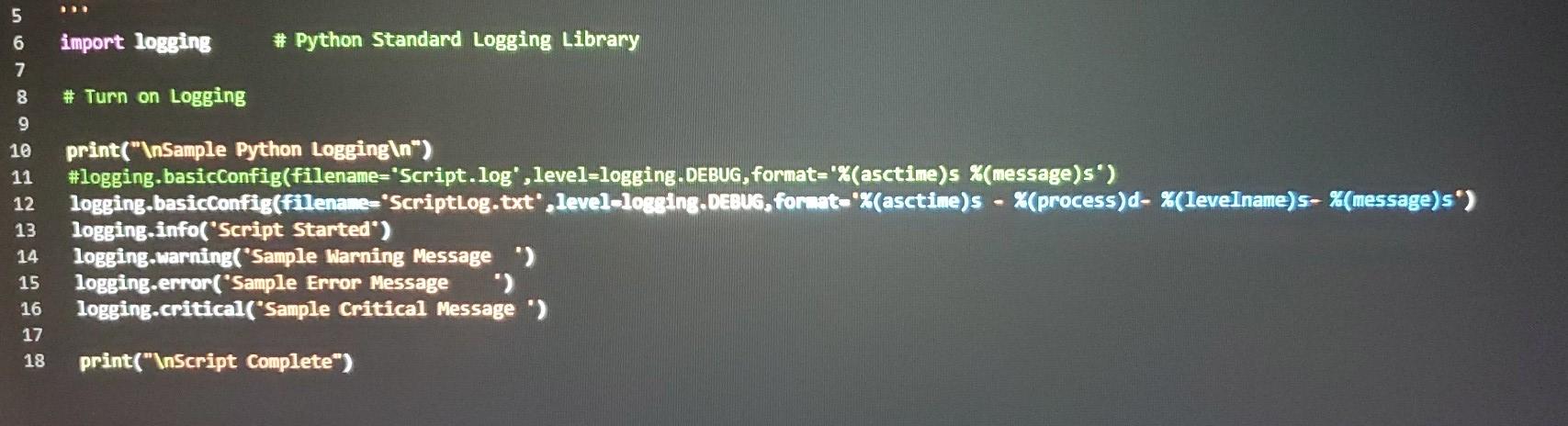 Solved You will then add detailed Cyber Operations Logging | Chegg.com