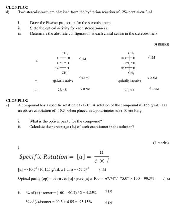 Solved QUESTION 1 (20 MARKS) CLO2, PLOI a) Arrange the | Chegg.com
