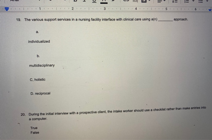 Solved 15. Which of the following features self-contained | Chegg.com