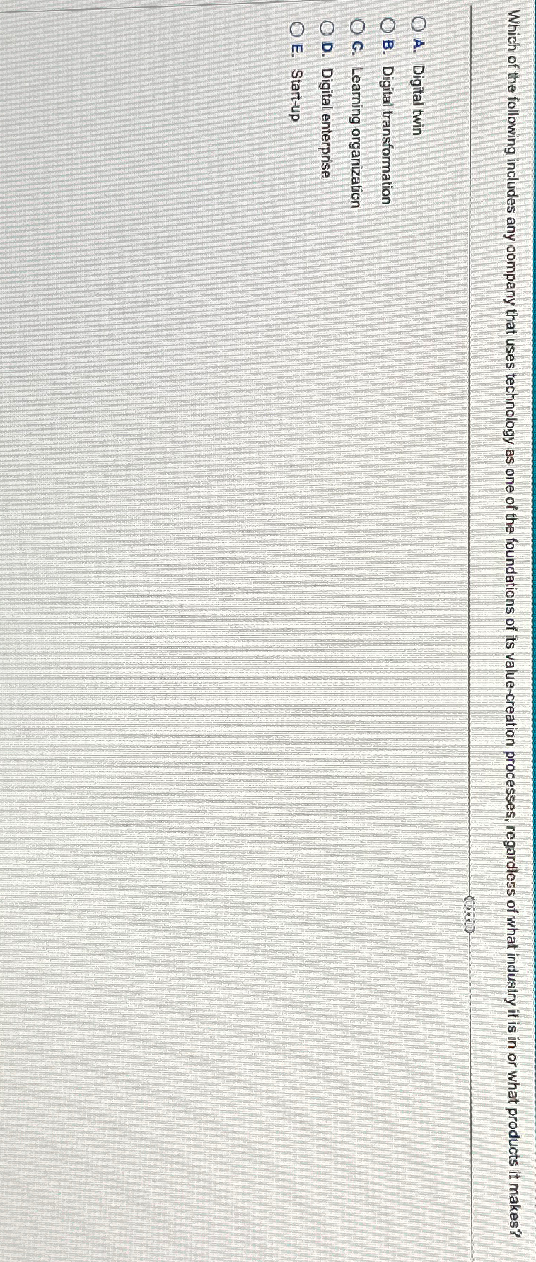 Solved Which of the following includes any company that uses | Chegg.com