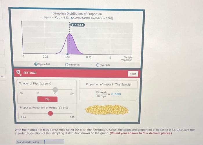 Solved Sampling Distribution of Proportion ( Large | Chegg.com