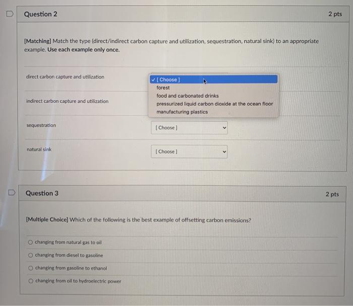 Solved Question 11 2 pts (Multiple Choice] The IPAT equation | Chegg.com