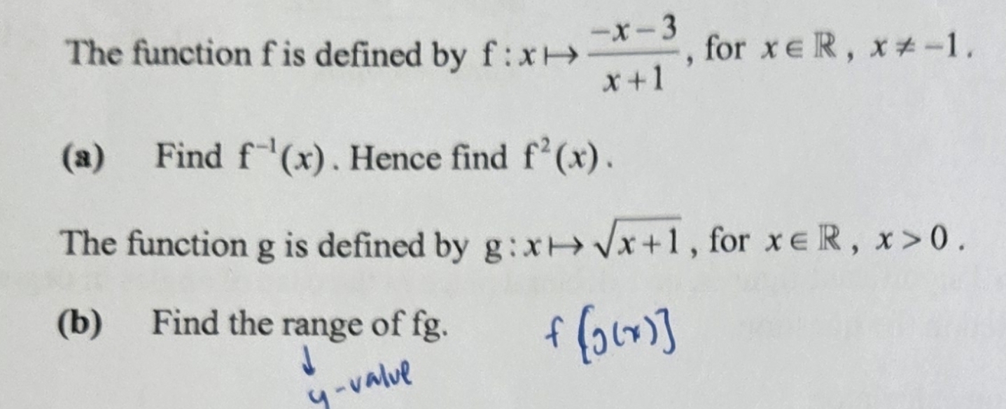 Solved The function f is defined by f:x|→-x-3x+1||, ﻿for | Chegg.com