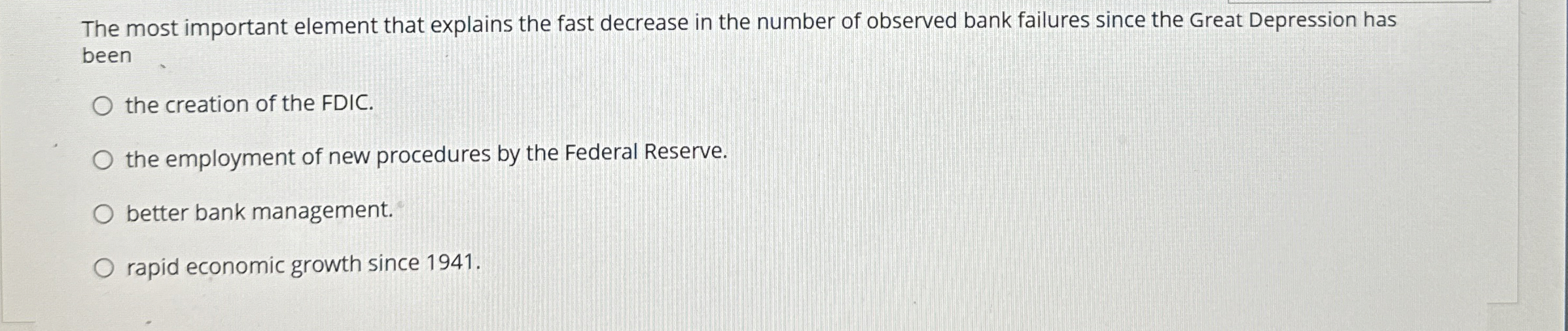 Solved The most important element that explains the fast | Chegg.com