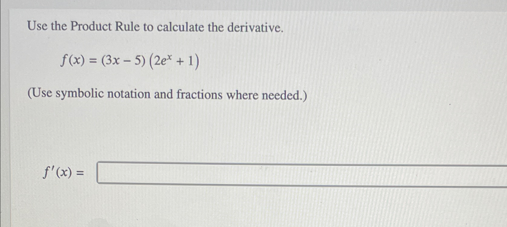 Solved Use the Product Rule to calculate the | Chegg.com